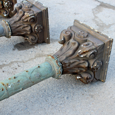 Victorian cast iron corinthian columns | Building Materials | Gates and ...