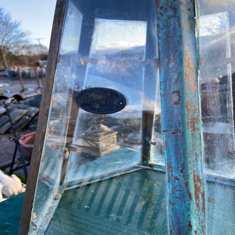 Copper garden cloche - Gallops Architectural Salvage